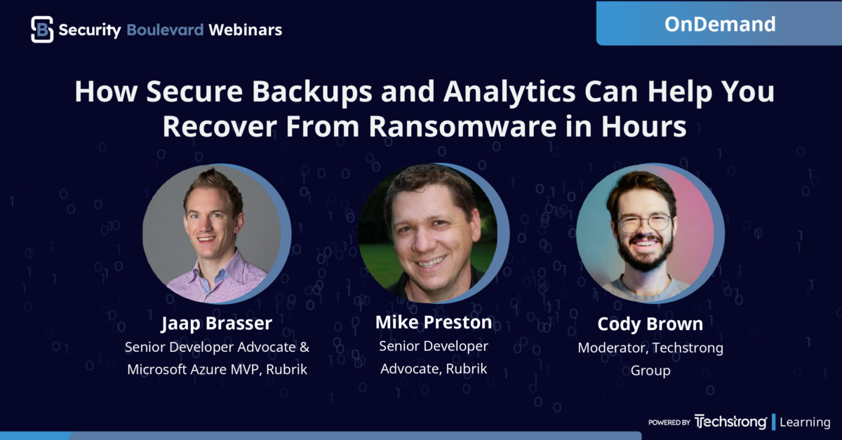 Security Boulevard - Ransomware Sign Up - Techstrong Learning
